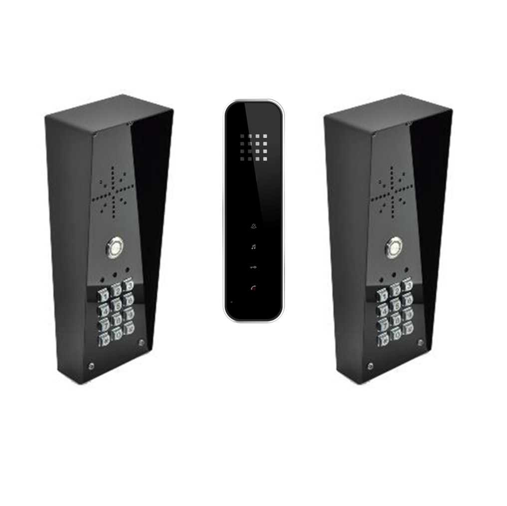 AES Wired Intercom System SLIM-HF-IMPK 2 Gateway – Gates and Accessories AES Wired Intercom System SLIM-HF-IMPK 2 Gateway – Gates and Accessories