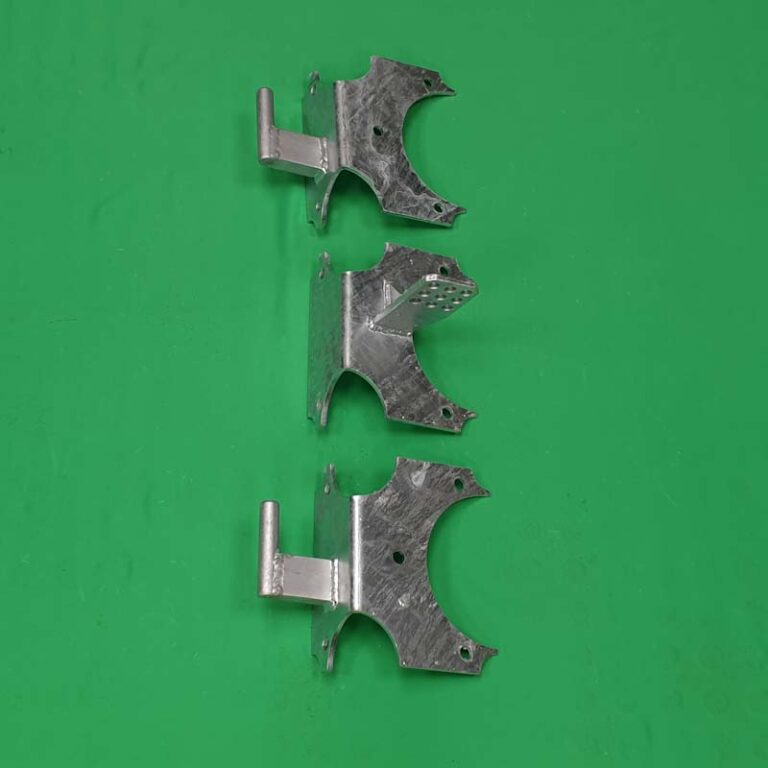 Corner Gate Hinge & Axo Bracket Single Kit Right Hand Galvanised